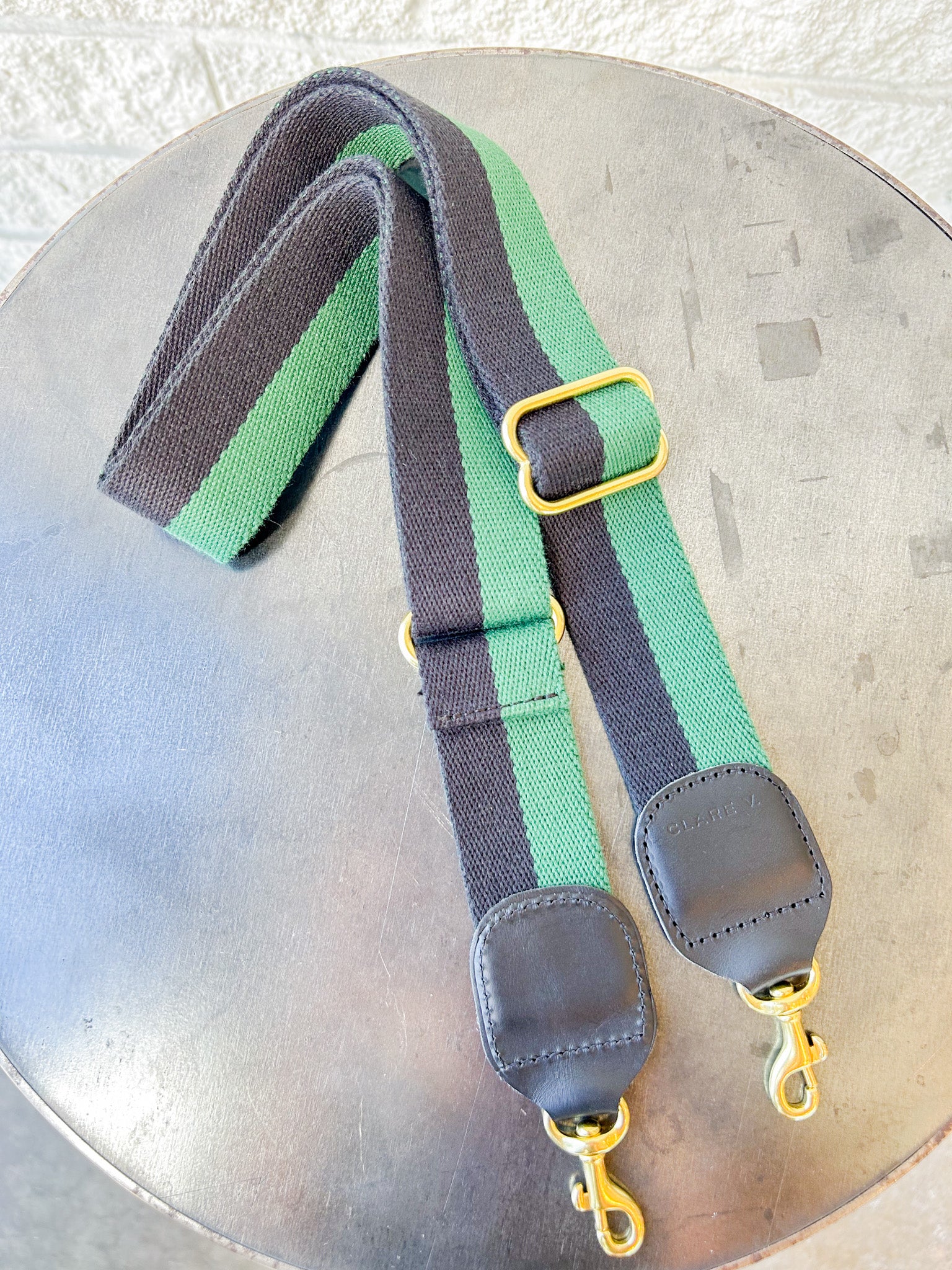 Adjustable Crossbody Strap - Two Tone Webbing